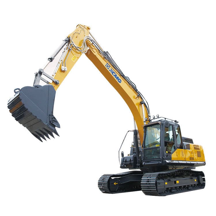 Medium excavator - XE210E - XCMG - crawler / diesel / construction