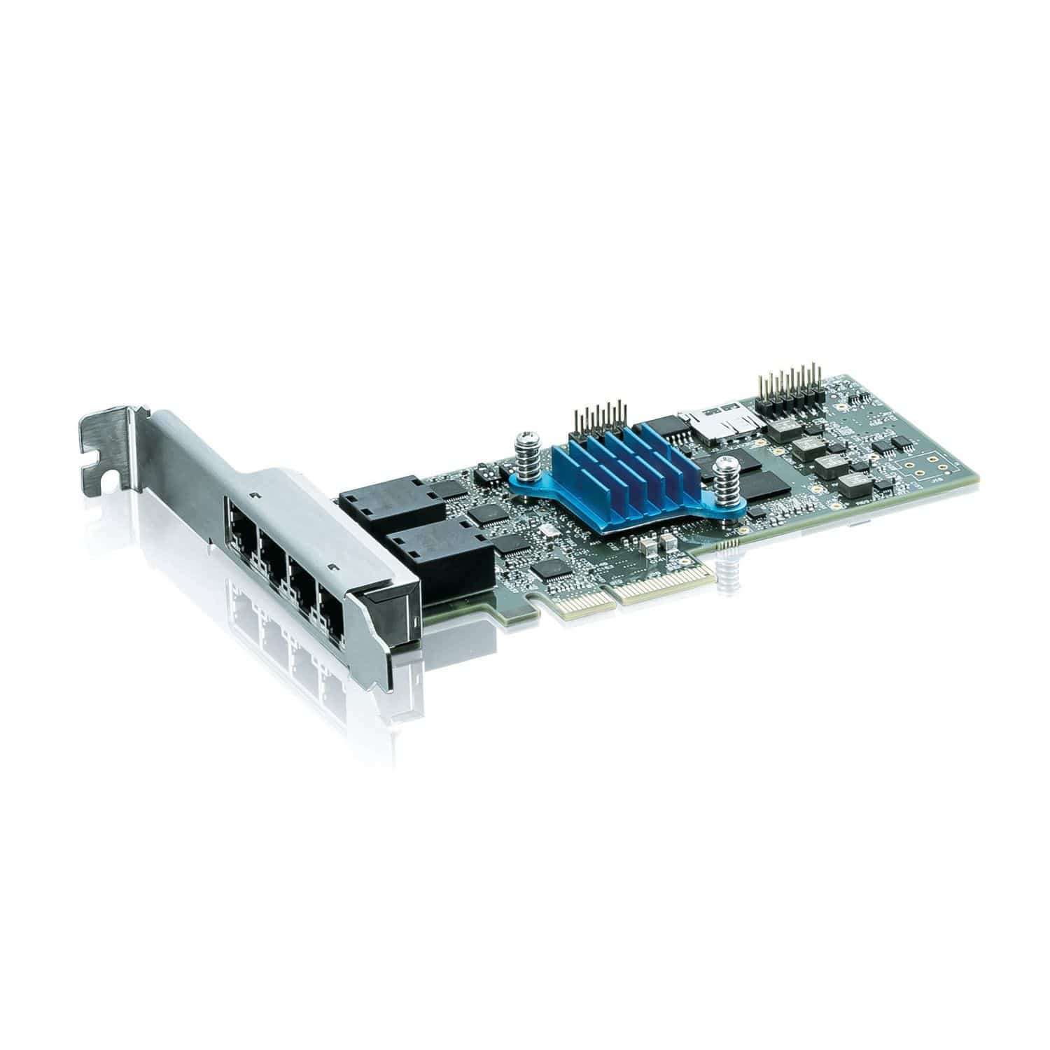 PCIe network interface card - PCIE-0400-TSN - Kontron - FPGA / network ...