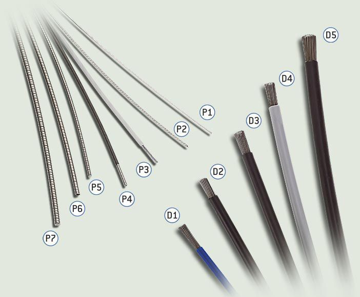 Stainless steel control cable - P series - START s.r.l. trasmissioni e ...
