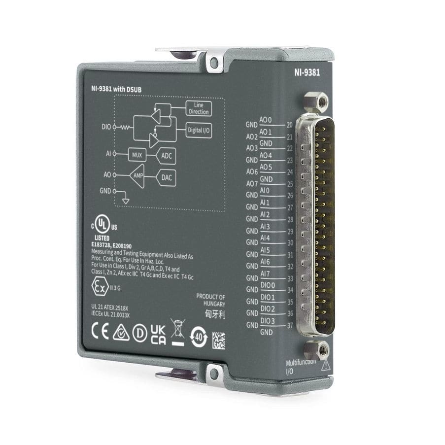 Digital I/O module - NI-9381 - NATIONAL INSTRUMENTS - analog ...