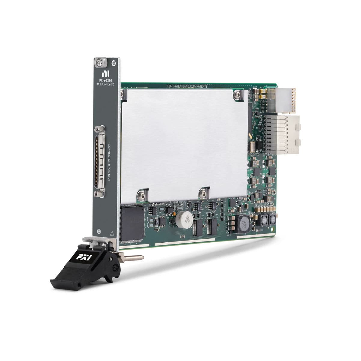 Digital I/O module - PXIe-6386 - NATIONAL INSTRUMENTS - analog / 8 analog inputs / 2 analog outputs