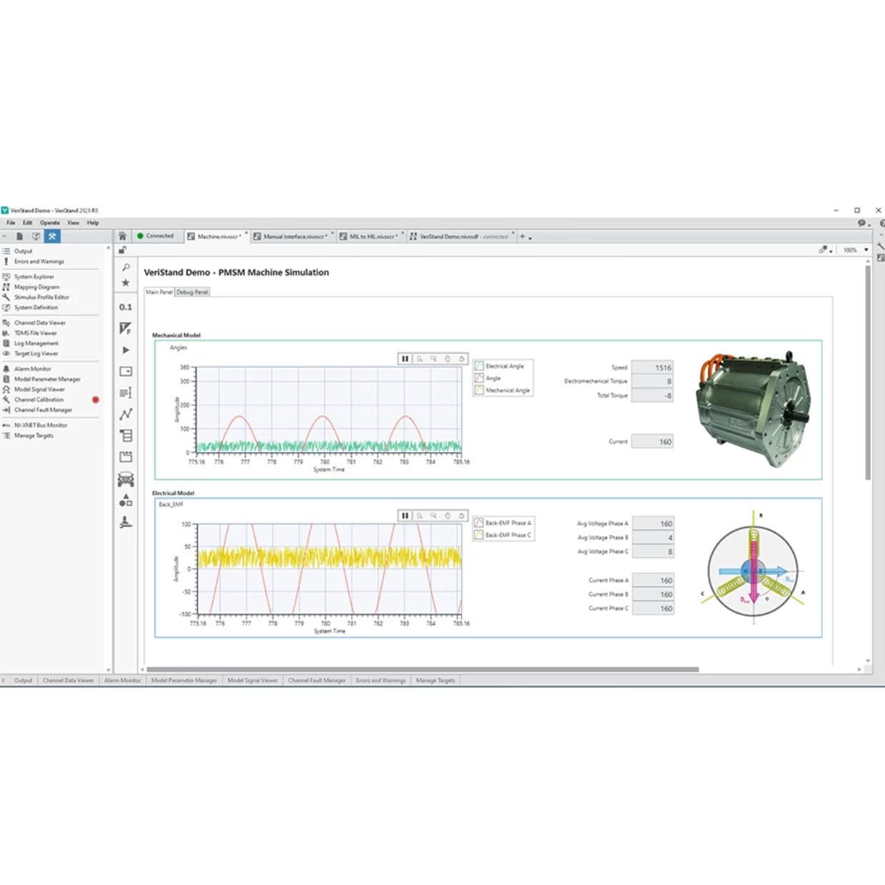 Interface software - VeriStand - NATIONAL INSTRUMENTS - simulation ...