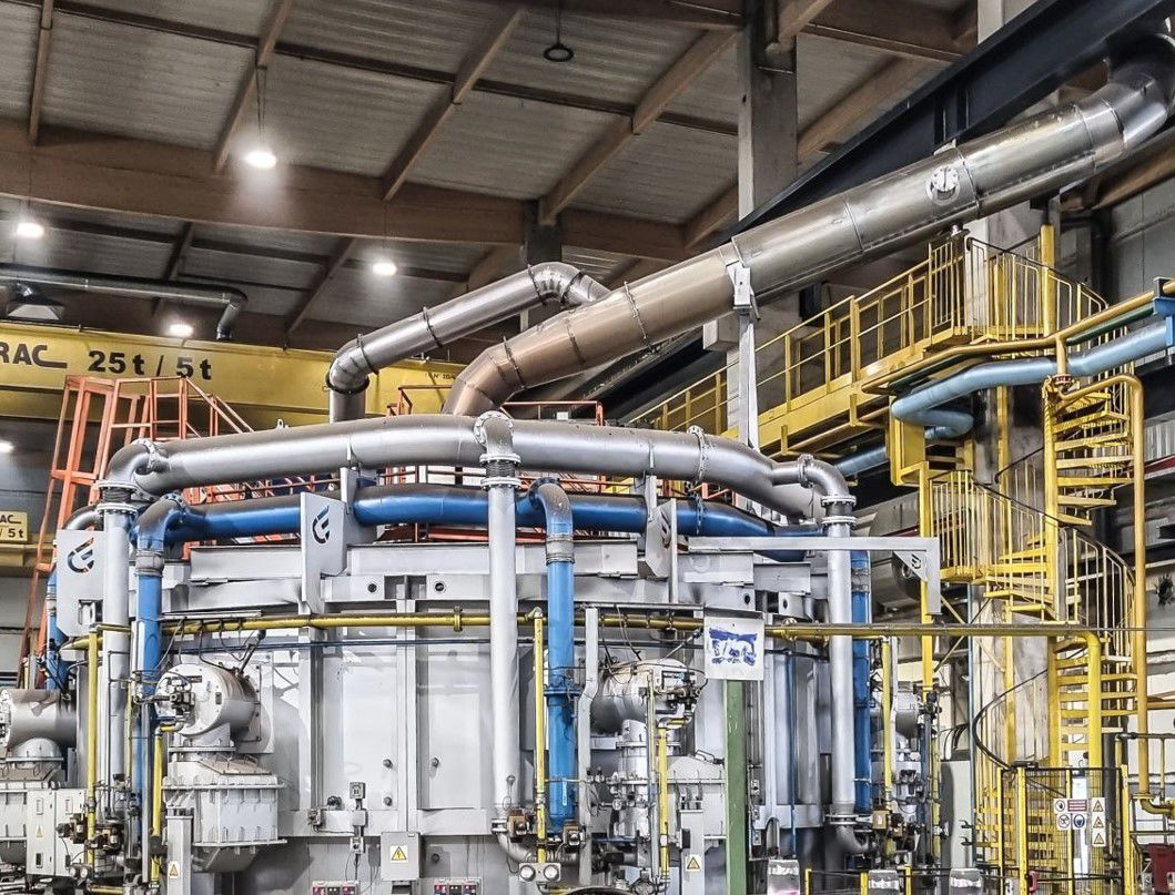 Rotary furnace - 1349 - Gadda group - for forging