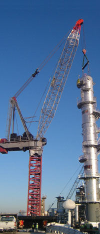 Tower crane - Favelle Favco - fixed / luffing jib / for construction