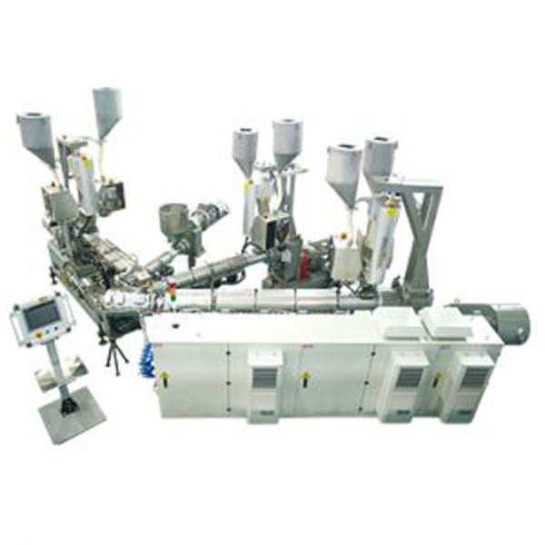Pipe extrusion line - DEKUMA Rubber and Plastic Technology - duct / for ...