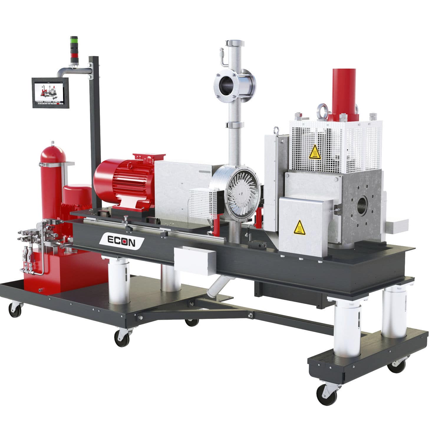 Underwater pelletizing system - EUP series - ECON GmbH - for TPR / for plastics / for EVA