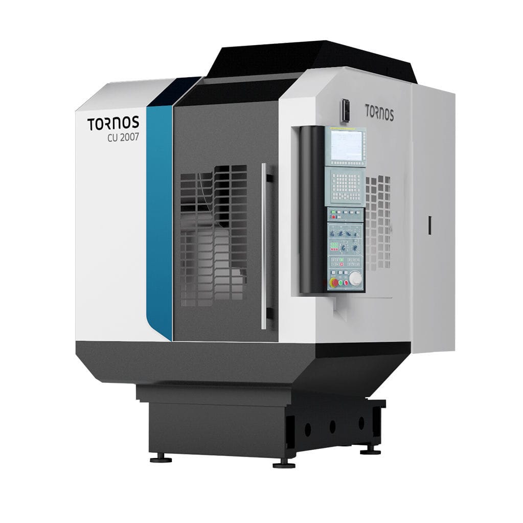 3-axis CNC milling machine - CU series - TORNOS - vertical / for bar ...