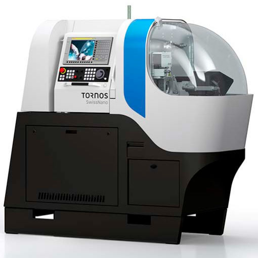 CNC Swiss lathe - Nano series - TORNOS - 6-axis / 12 tools / 4 tools