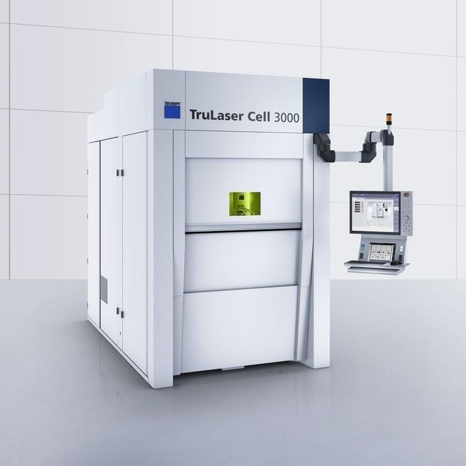 2D laser cutting machine - TruLaser Cell 3000 - TRUMPF lasers - 3D ...