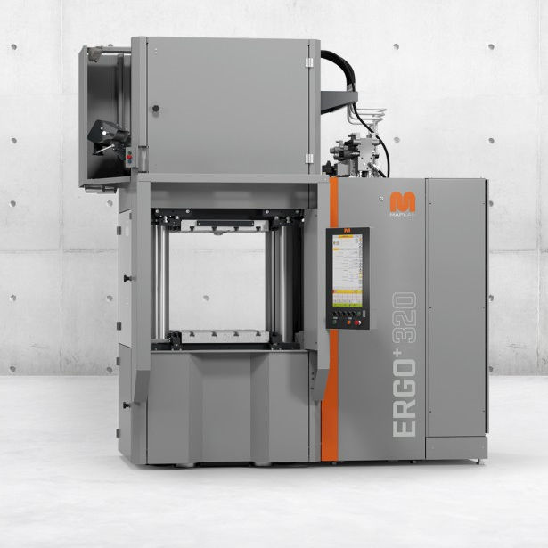 Vertical injection molding machine - ERGO+ series - Maplan Maschinen ...