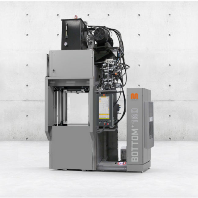 Vertical injection molding machine - BOTTOM+ - Maplan Maschinen und ...