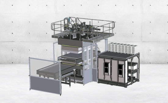 Vertical injection molding machine - QUATTRO-RAM 700-700/850 - Maplan ...