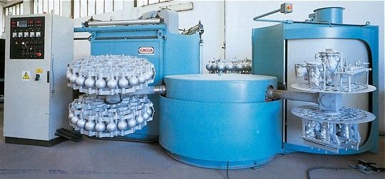 Fixed arm roto-molding machine - ROTAUT 1250 - Caccia Engineering S.r.l.