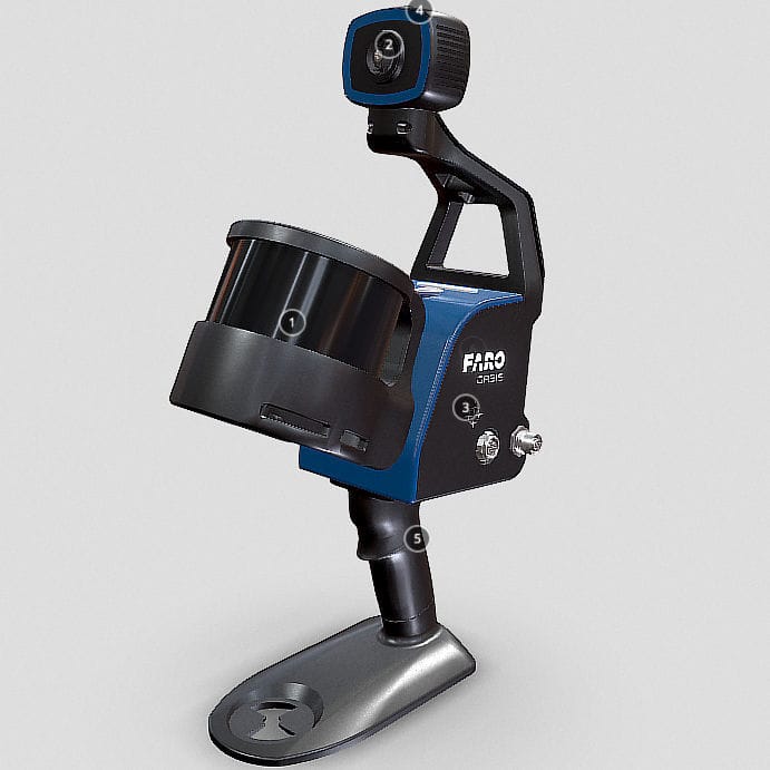 3D scanner - Orbis™ - FARO - measurement / laser / for mining applications