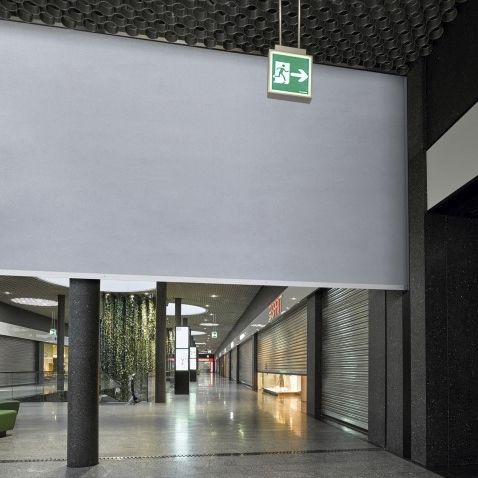 Fabric curtain - FlexFire - Hörmann - firefighting / fire protection