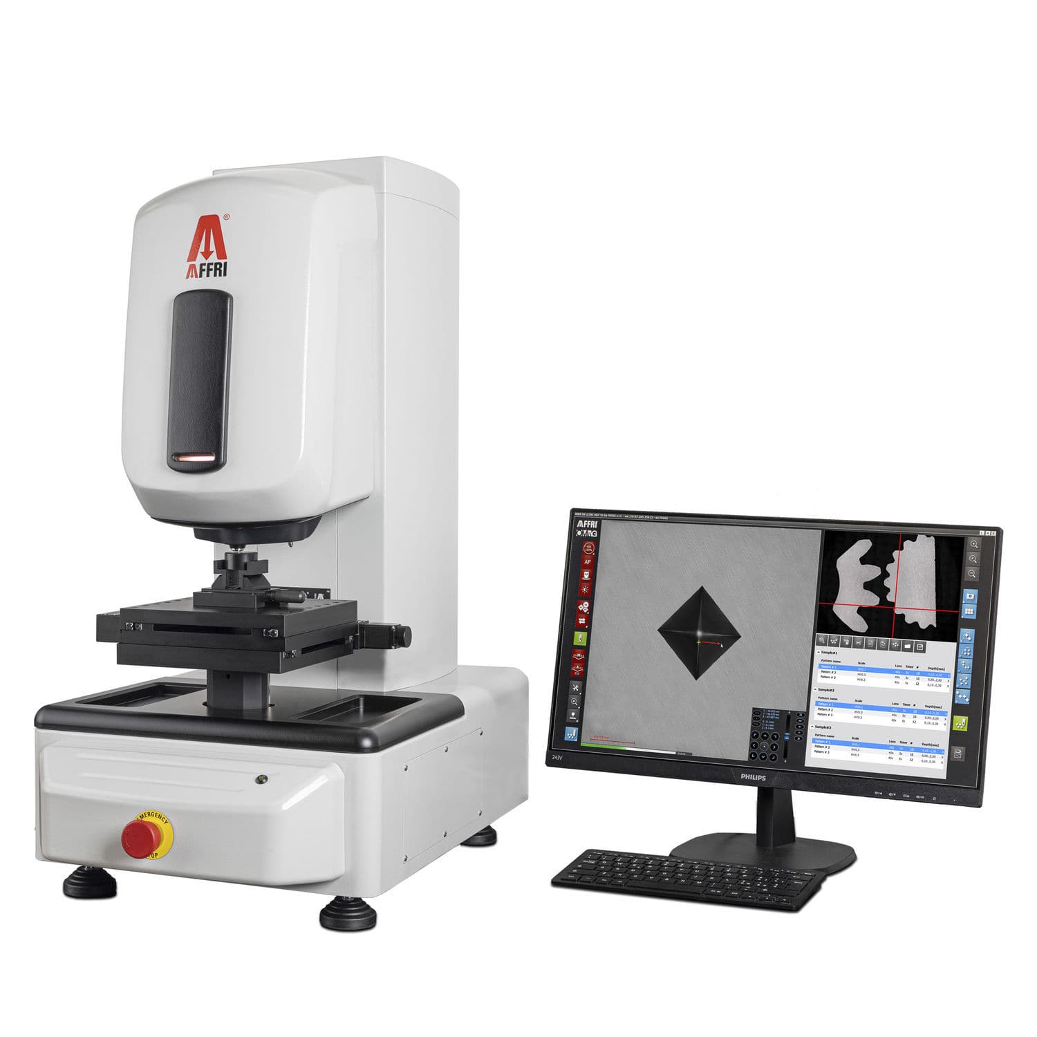 Vickers hardness tester - WIKI 90 CNC - AFFRI TESTING INSTRUMENTS S.r.l ...