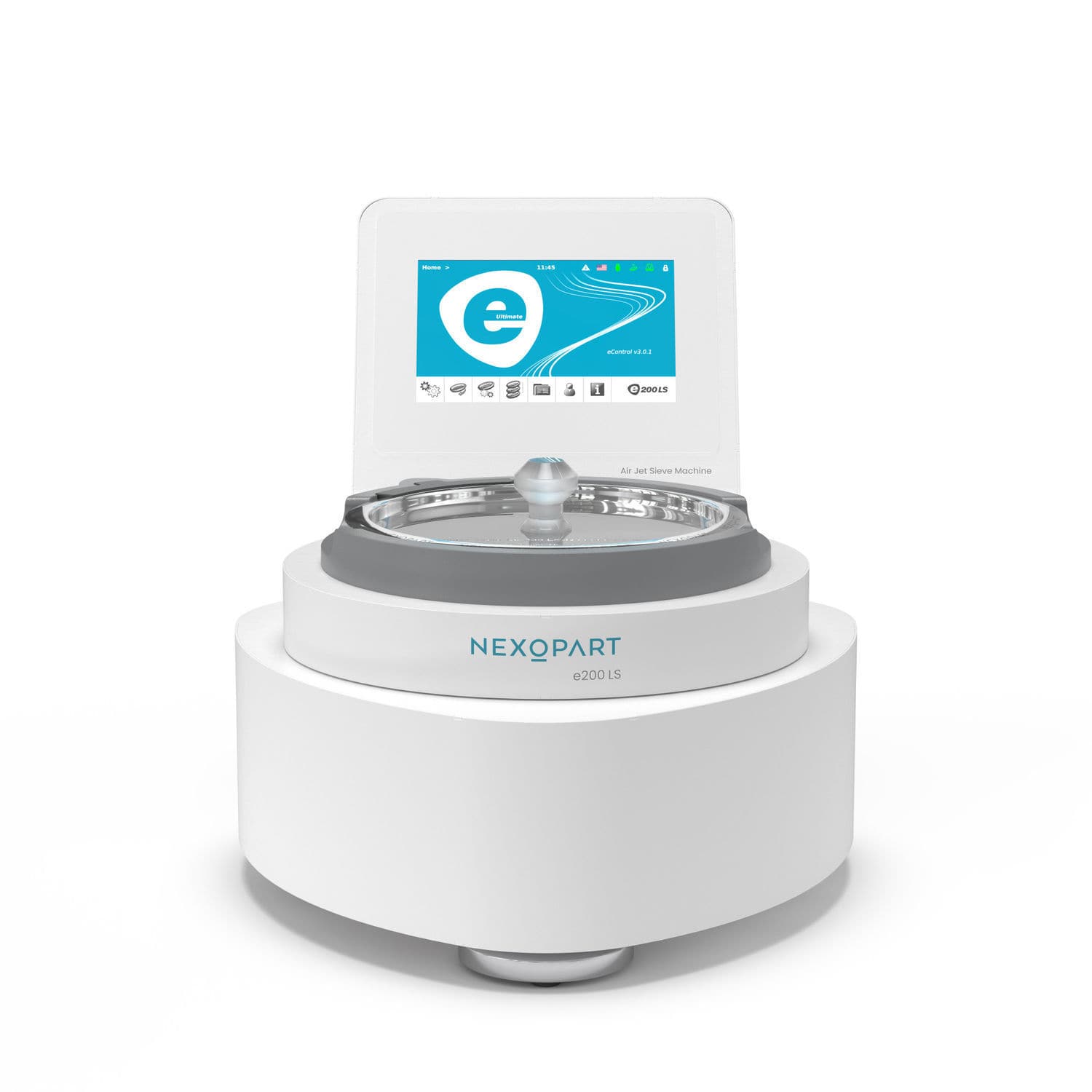 Air-jet sieve shaker - e200 LS - NEXOPART GmbH & Co. KG - for dry ...