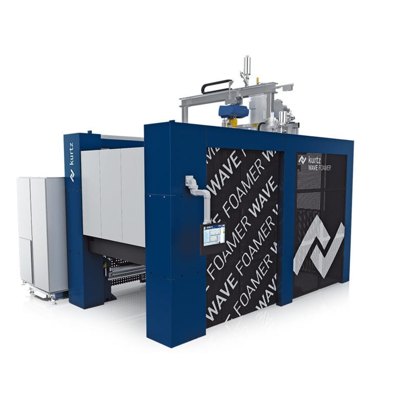 Particle foam molding machine - WAVE - Kurtz GmbH & Co. KG - for EPS ...
