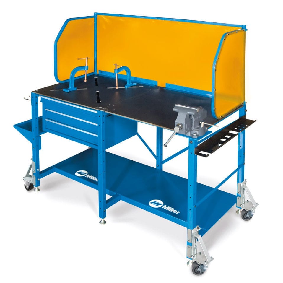 Stainless steel welding table - ArcStation 60SX - Miller Electric Mfg ...