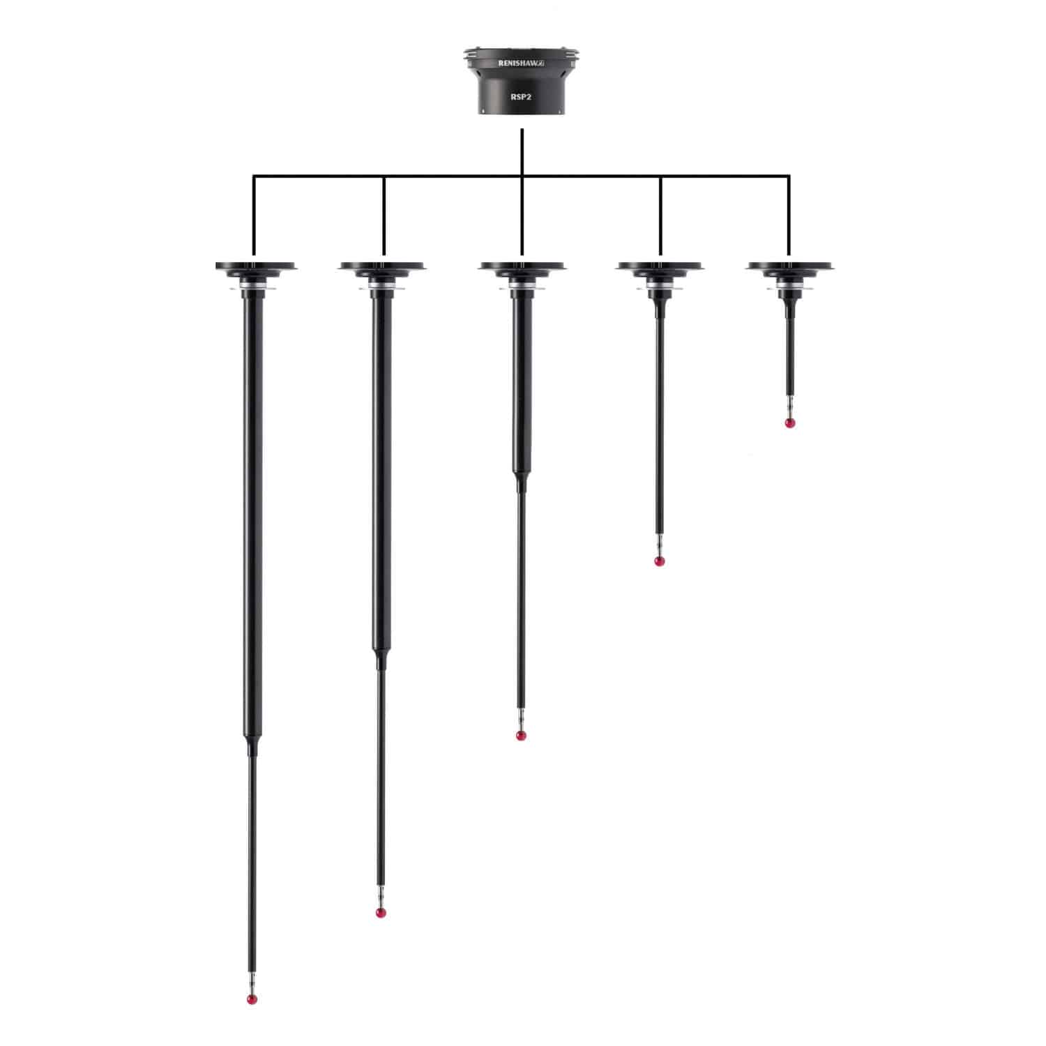 Measurement touch probe - REVO RSP2 - RENISHAW - 3D / 2D / scanning
