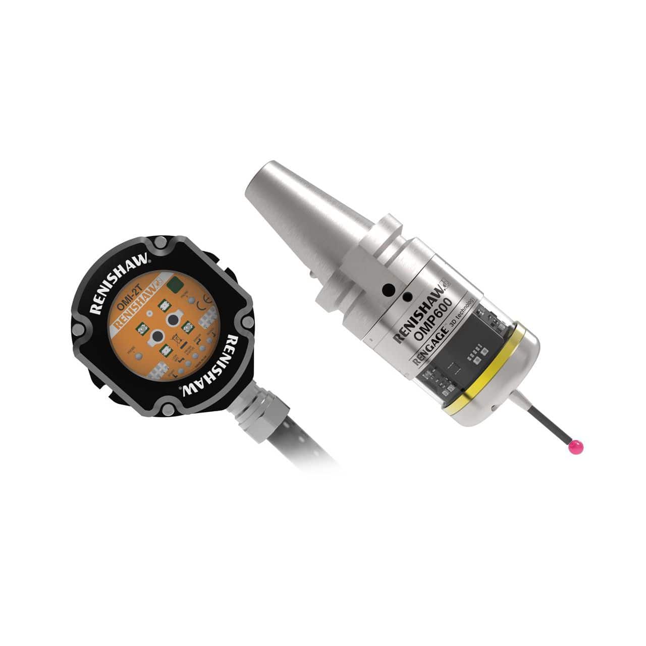 3D touch probe - OMP600 - RENISHAW - optical / for machine tools / compact