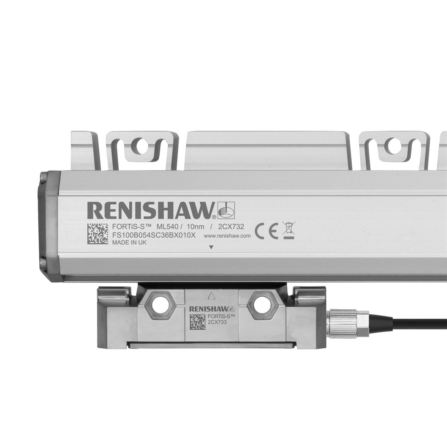 Absolute linear encoder - FORTiS-S™ - RENISHAW - optical / non-contact ...