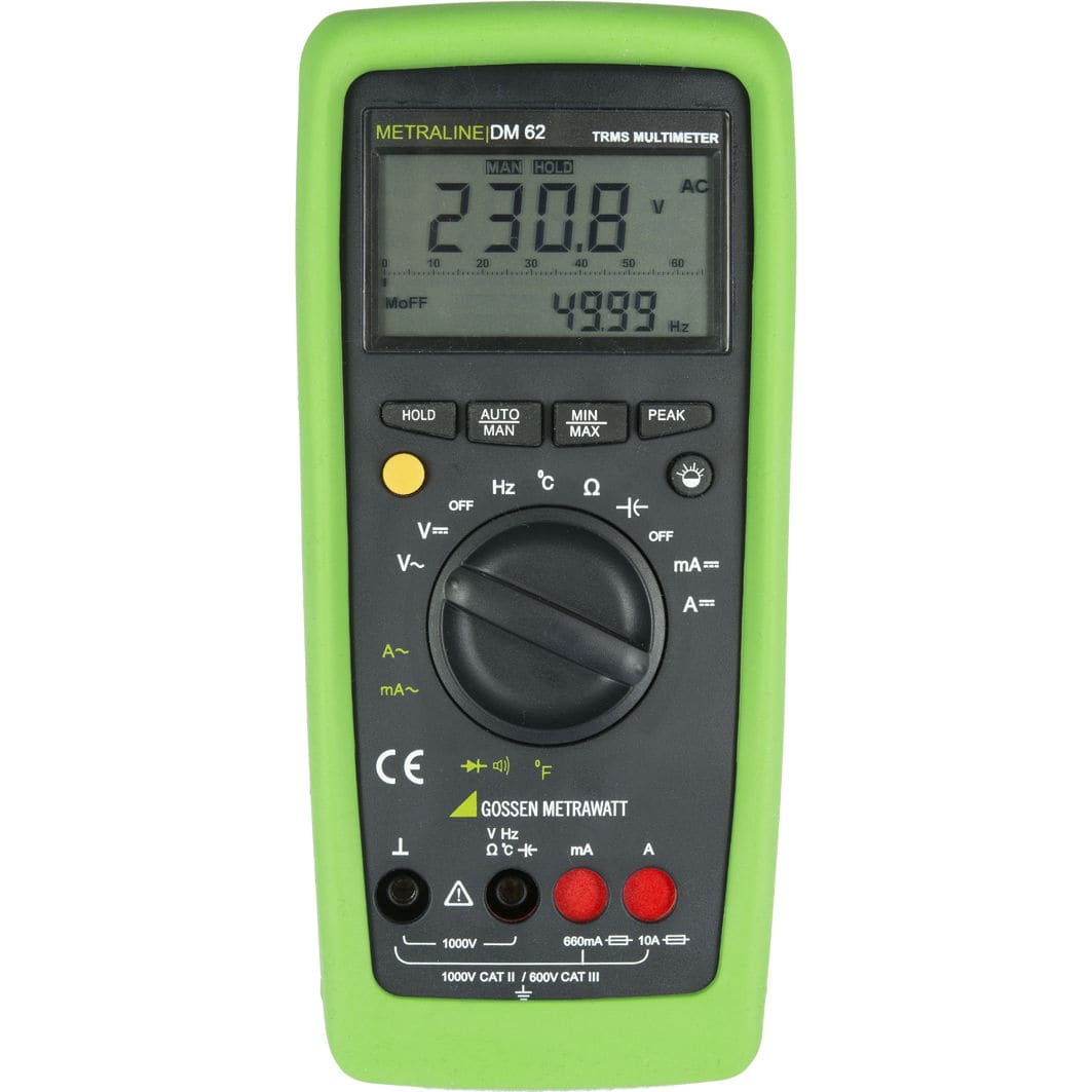 Digital multimeter - METRALINE DM 62 - GOSSEN METRAWATT GmbH - with bar ...