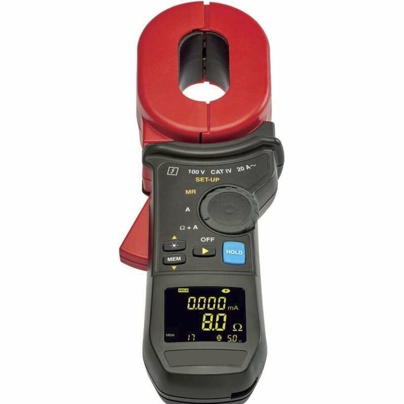 Clamp meter with ground loop resistance measurement - METRACLIP EARTH ...