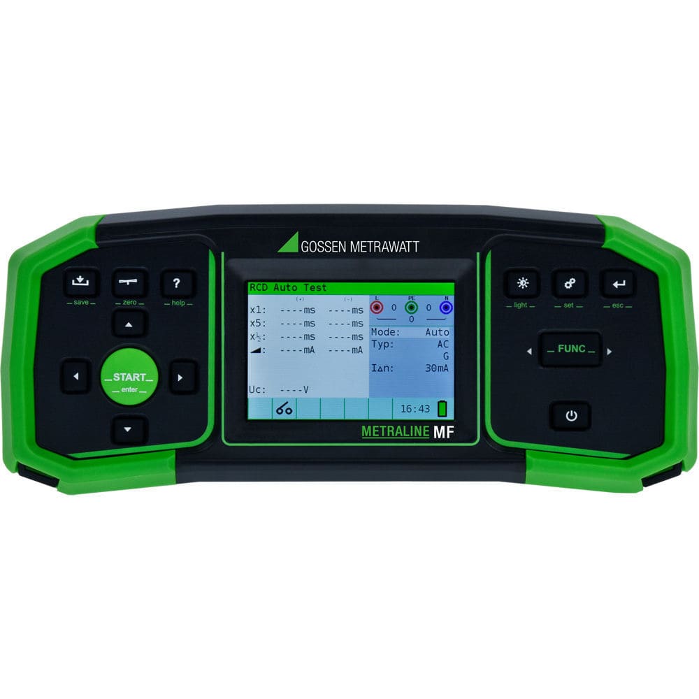 Electrical safety tester - METRALINE MF - GOSSEN METRAWATT GmbH ...