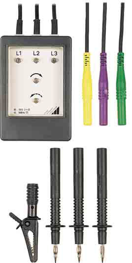 Phase sequence indicator - PhaseCop 2 - GOSSEN METRAWATT GmbH - LED ...