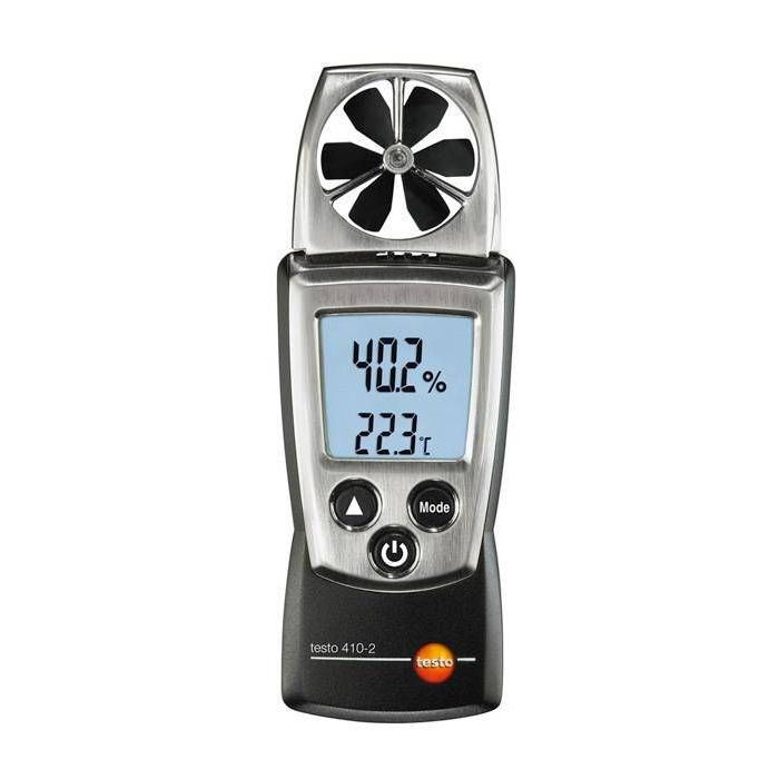 Vane anemometer - 410-2 - TESTO - digital / hygrometer / pocket