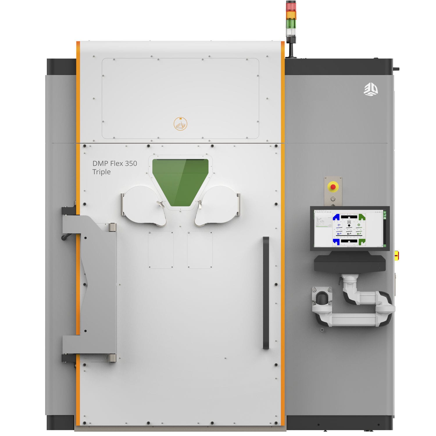 Metal 3D printing machine - DMP Flex series - 3D Systems - industrial