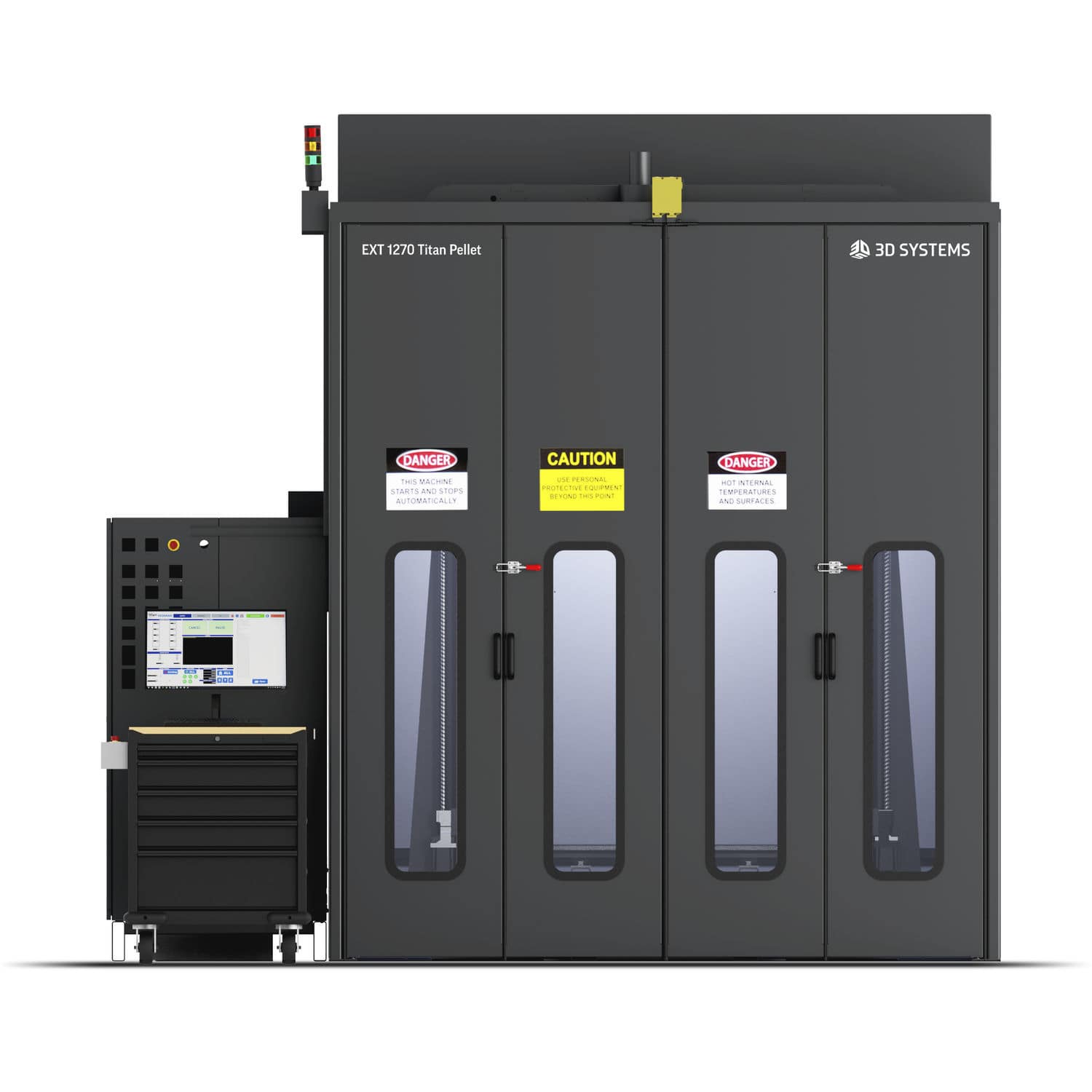 Plastic 3D printer - EXT 1270 Titan Pellet - 3D Systems - industrial ...