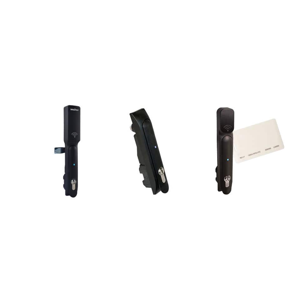 Key lock latch - H3-EM series - SOUTHCO - cam / plastic / swing-handle