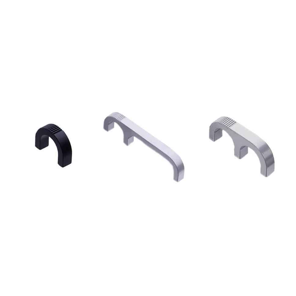 Pull handle - B4 series - SOUTHCO - machine / aluminum / U-shaped