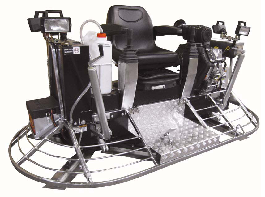 Ride-on power trowel - 395 kg | MK8-121 - MBW Incorporated