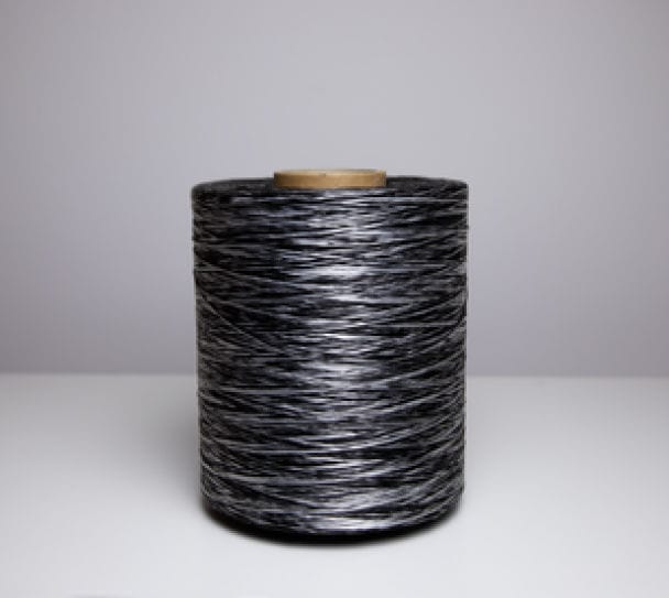 Polyamide filament yarn - Vetrotex - polypropylene / glass / black