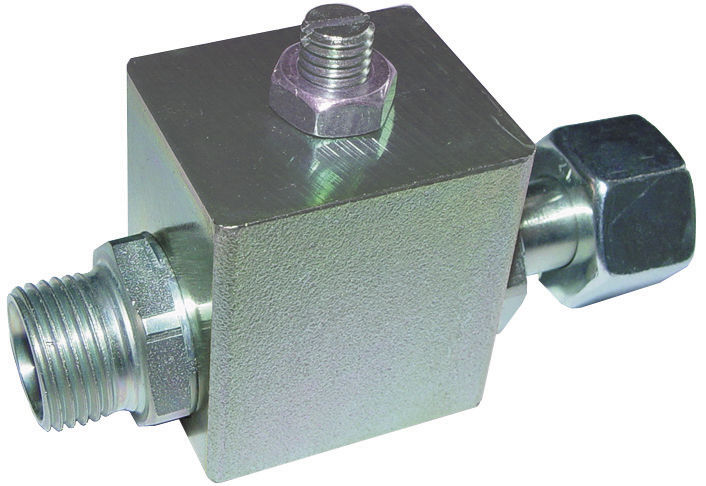 Stainless steel check valve - Pister Kugelhähne - adjustable