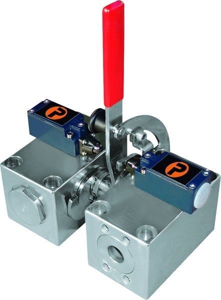 Ball valve - Pister Kugelhähne - hydraulically-operated / for control ...