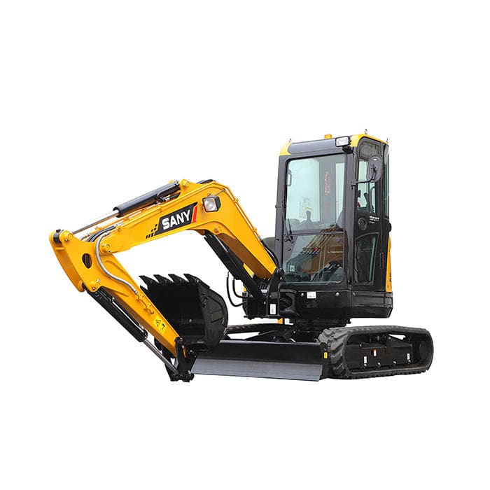 Mini-excavator - SY35U - SANY - crawler / Tier 4 - final / construction