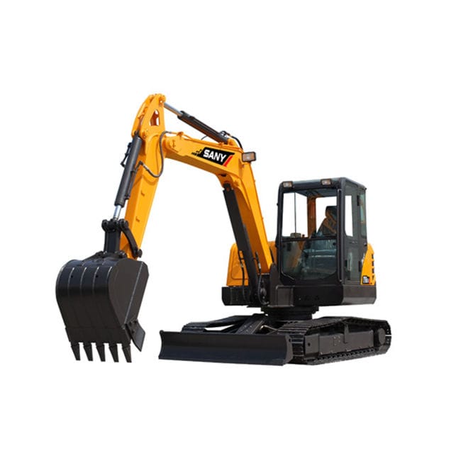 Mini-excavator - SY50U - SANY - crawler / Tier 4 - final / construction
