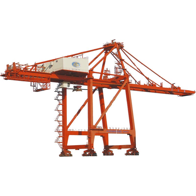 Rail-mounted gantry crane - STS4101S - SANY - for marine applications ...