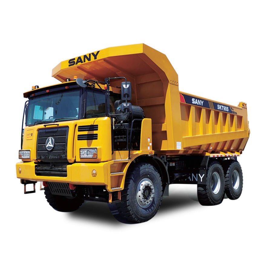 Rigid dump truck - SKT90S - SANY - diesel / hydraulic / mining and ...