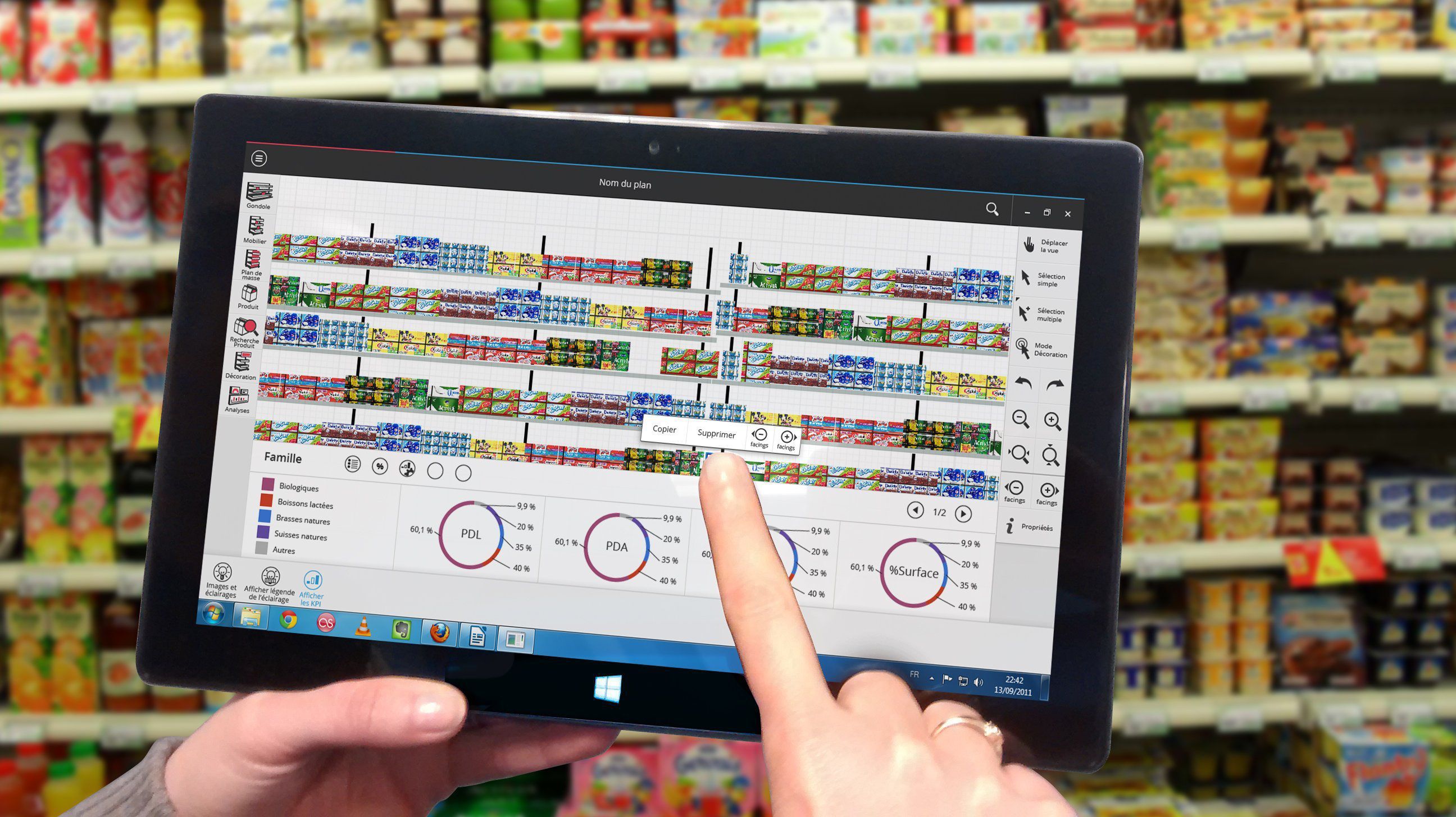 Merchandising software - CRM Merch - ChapsVision - storage system ...