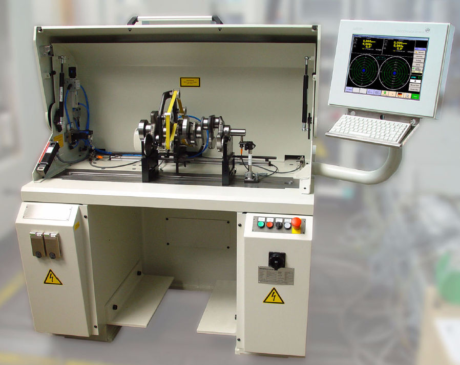 Horizontal balancing machine - UHK 12.1 ZM - American Hofmann ...