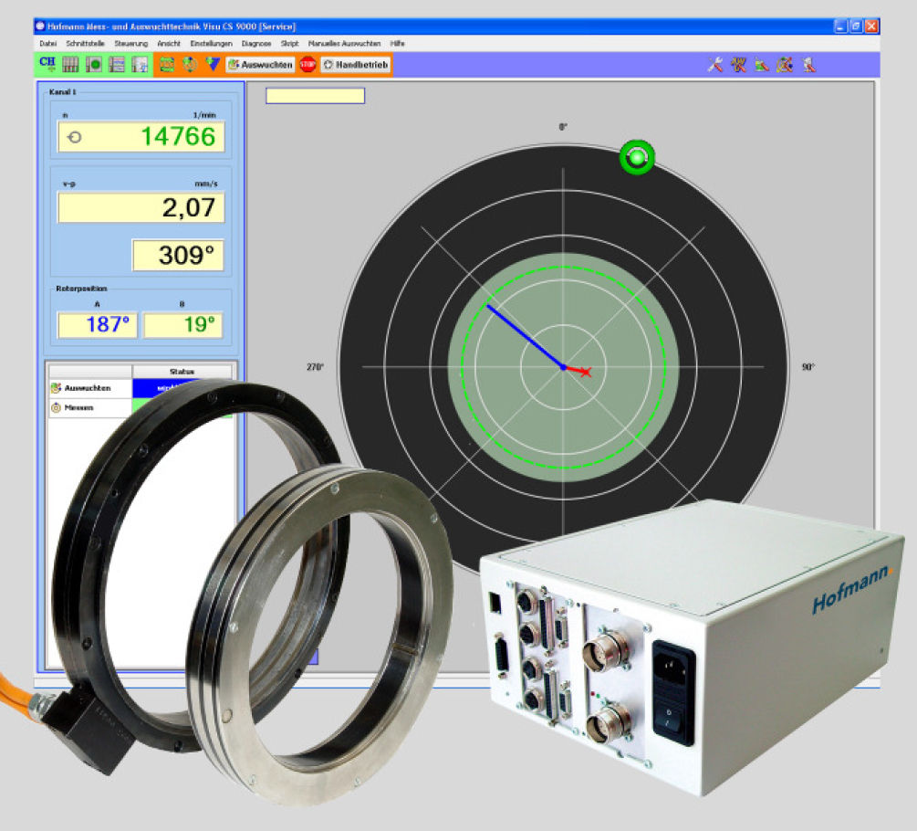 Dynamic balancing system - AB 9000 - American Hofmann Corporation - for ...