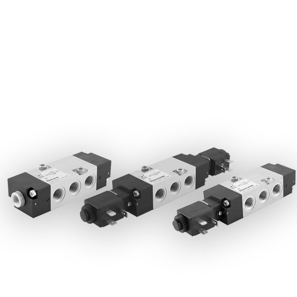 Spool pneumatic directional control valve - 515 series - PNEUMAX ...