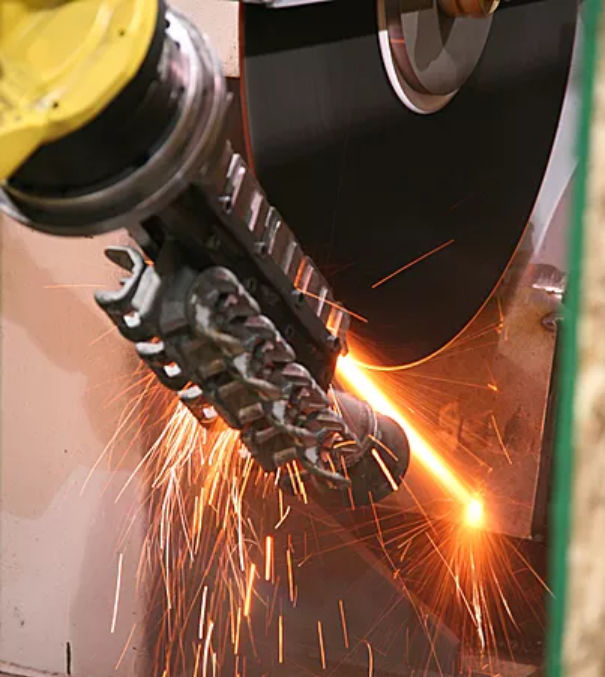 Robotic finishing cell - Acme Manufacturing - polishing / grinding ...