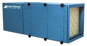 Ceiling-mounted air purifier - F90 - Airflow Systems - HEPA filter