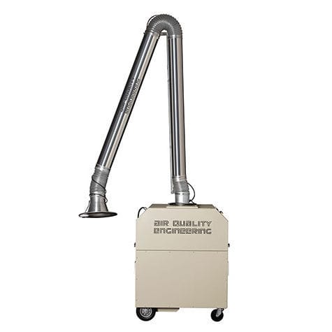 Mobile fume extractor - AQE2000 - Air Quality Engineering - welding ...
